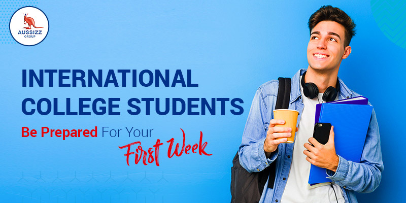 Journey of an International College Student in the First Week